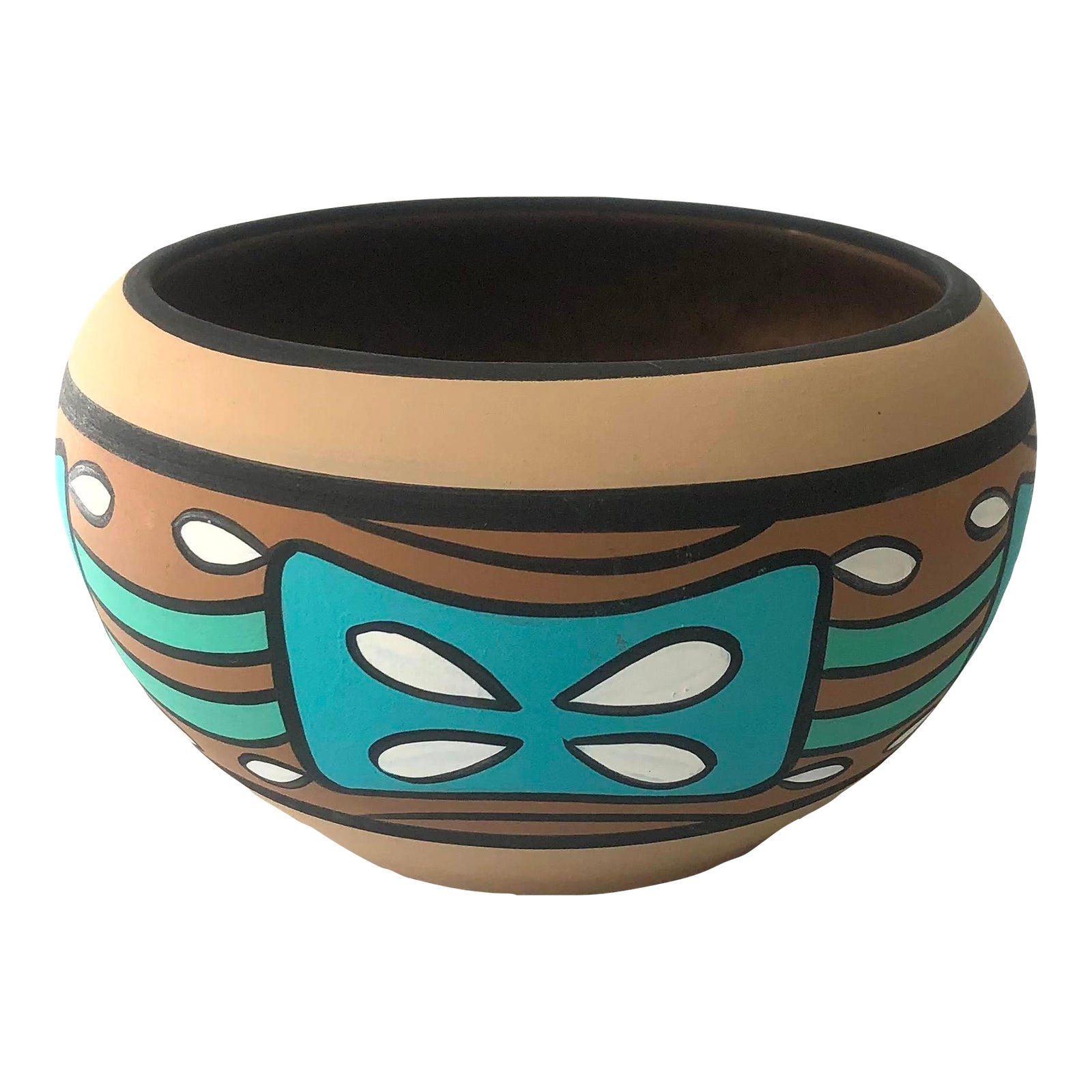 Vintage Kopa Pueblo Pottery Pot | Chairish