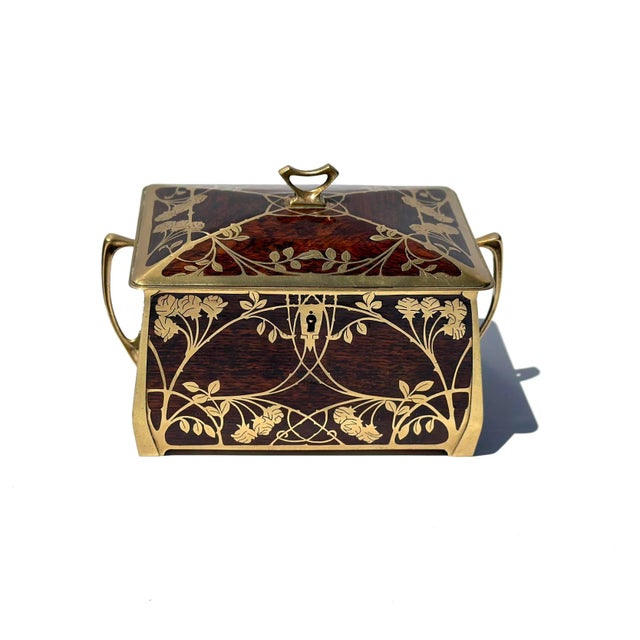 Pair of Art Nouveau Coromandel Boxes by Erhard & Söhne, 1900 | Chairish