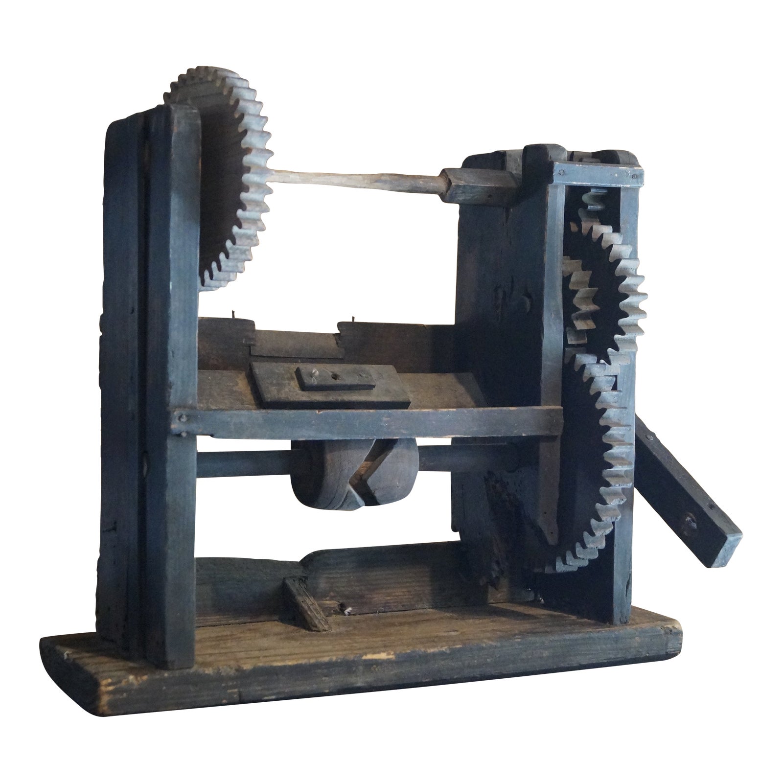 1800s Japanese Zakuri Silk Thread Spinning Wheel | Chairish