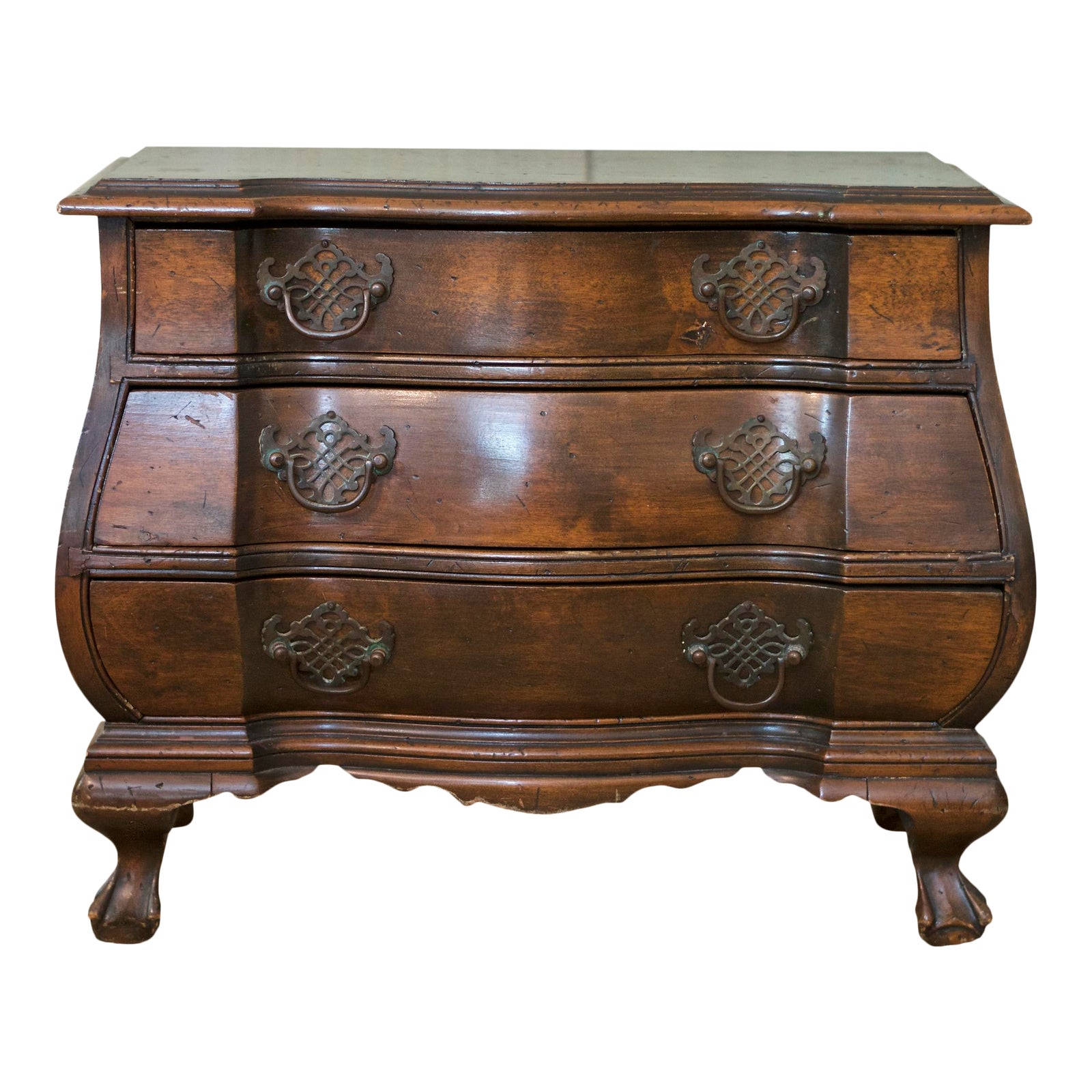 Petite Side Table Commode | Chairish