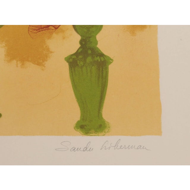 Shabbas Candles VIII B, Sandu Liberman Lithograph, Signed and Numbered ...