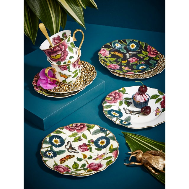 Spode Creatures Of Curiosity Tea Cup & Saucer Coupe, 7 oz. - Leopard ...