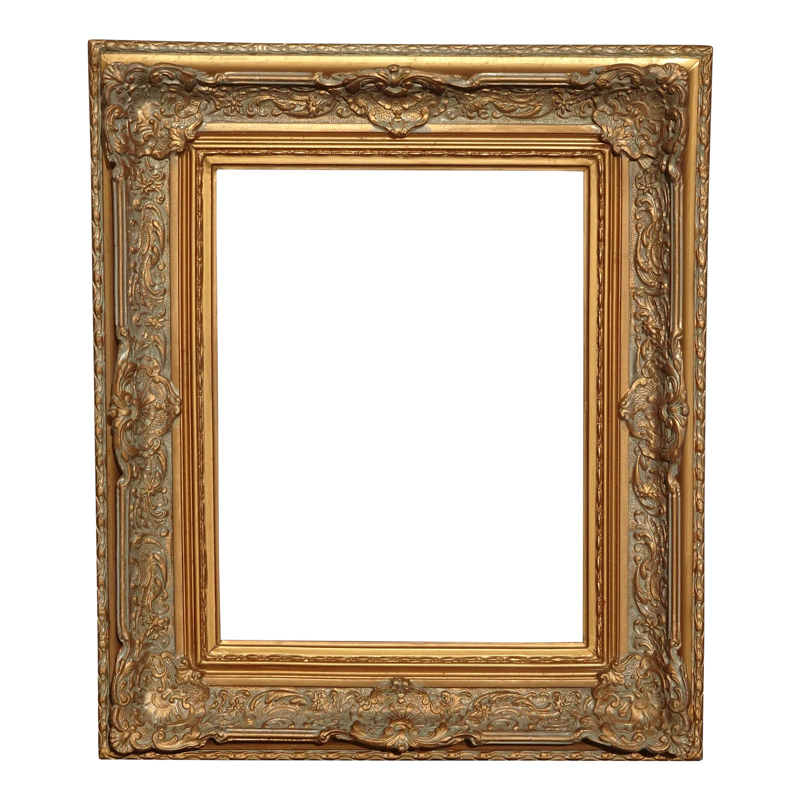 Vintage French Provincial Gold Wall Mantle Picture Frame #2 | Chairish
