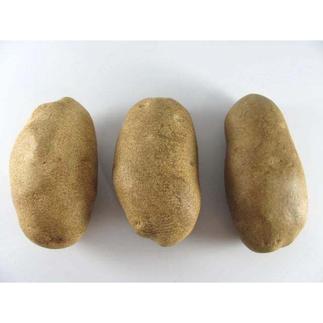 Realistic Faux Fake Artificial Ceramic Vegetable Potato Food - Set of 3 ...