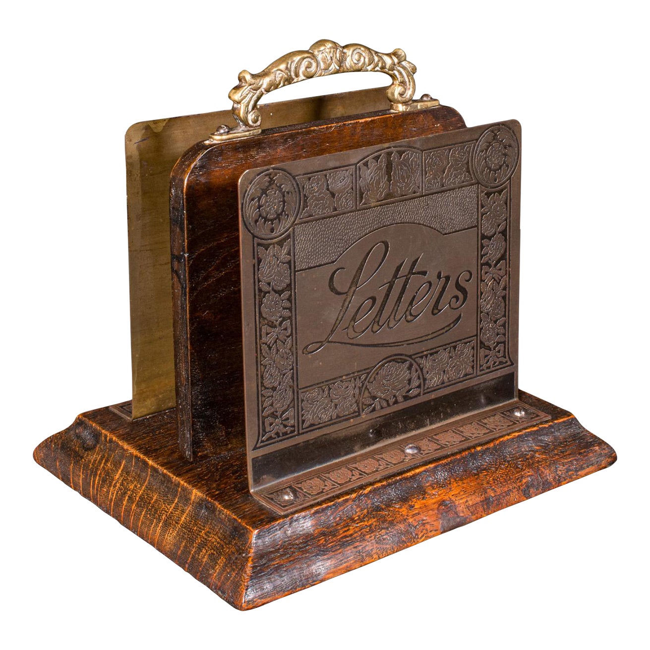 1910's Small Antique Letter Rack | Chairish