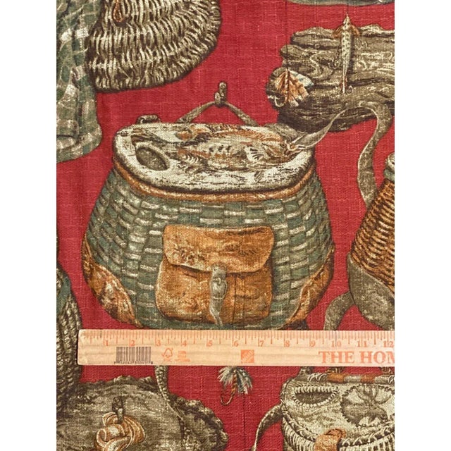 Vintage Stroheim & Romann Baskets Print Upholstery Drapery Fabric- 1 ...