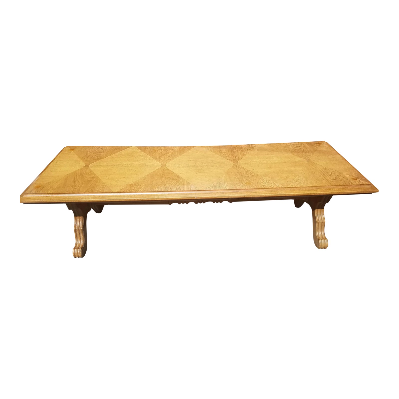 Mid-Century Harlequin Design Coffee Table | Chairish