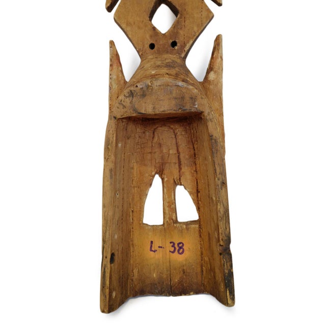 Vintage Dogon Sirige Mali Mask | Chairish