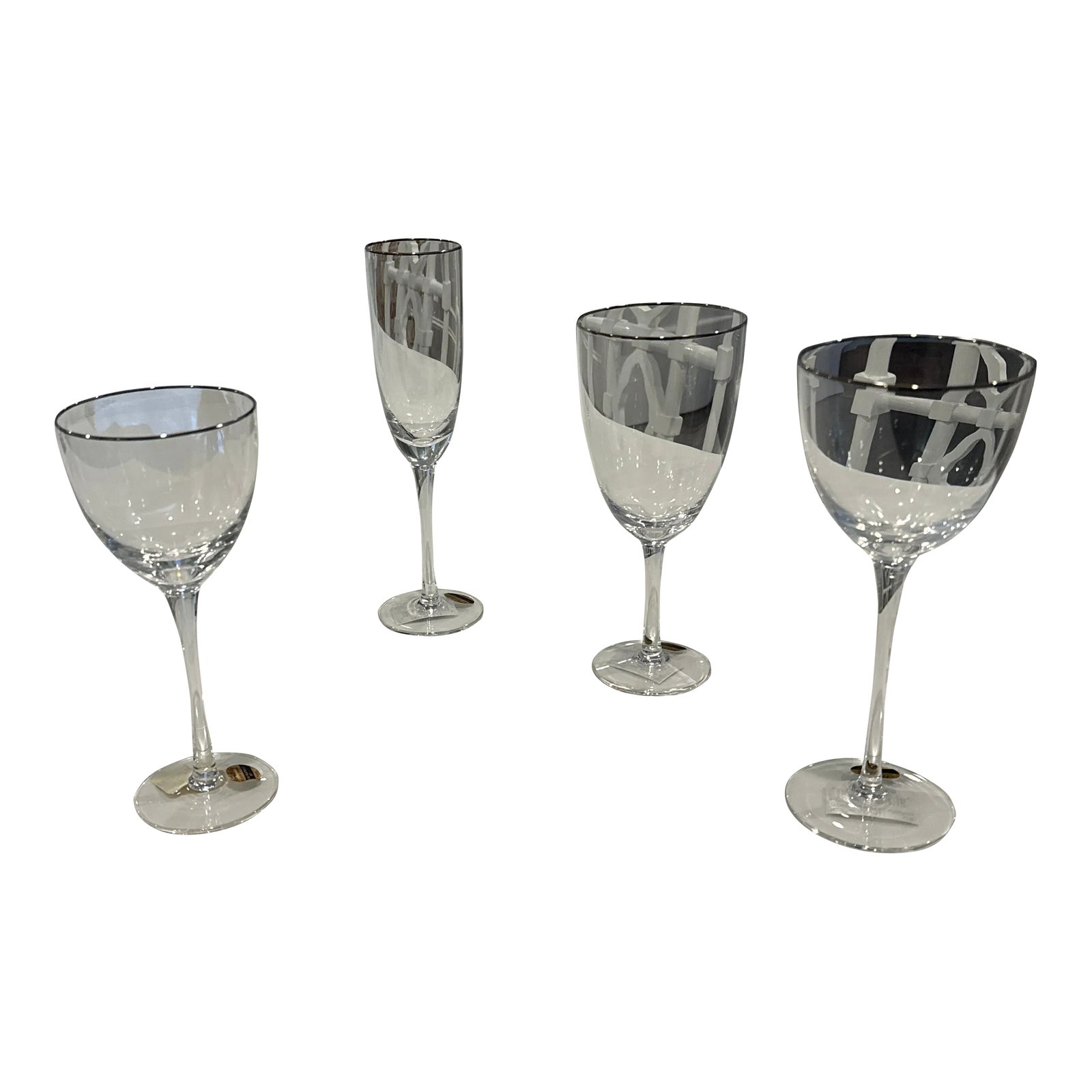 Noritake Glassware Set- 64 Pieces | Chairish