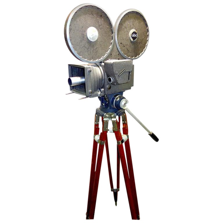 1950s All Factory Original Cinema Newsreel Camera | Chairish