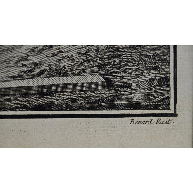 "Marine Chantier De Construction": 18th C. Engraving of Shipbuilding by ...