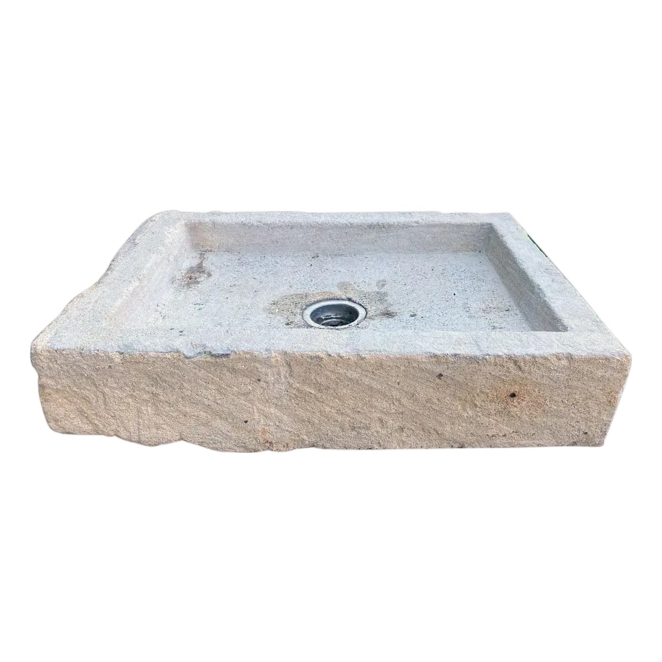18th Century French Provincial Carved Rectangular Stone Sink Basin ...
