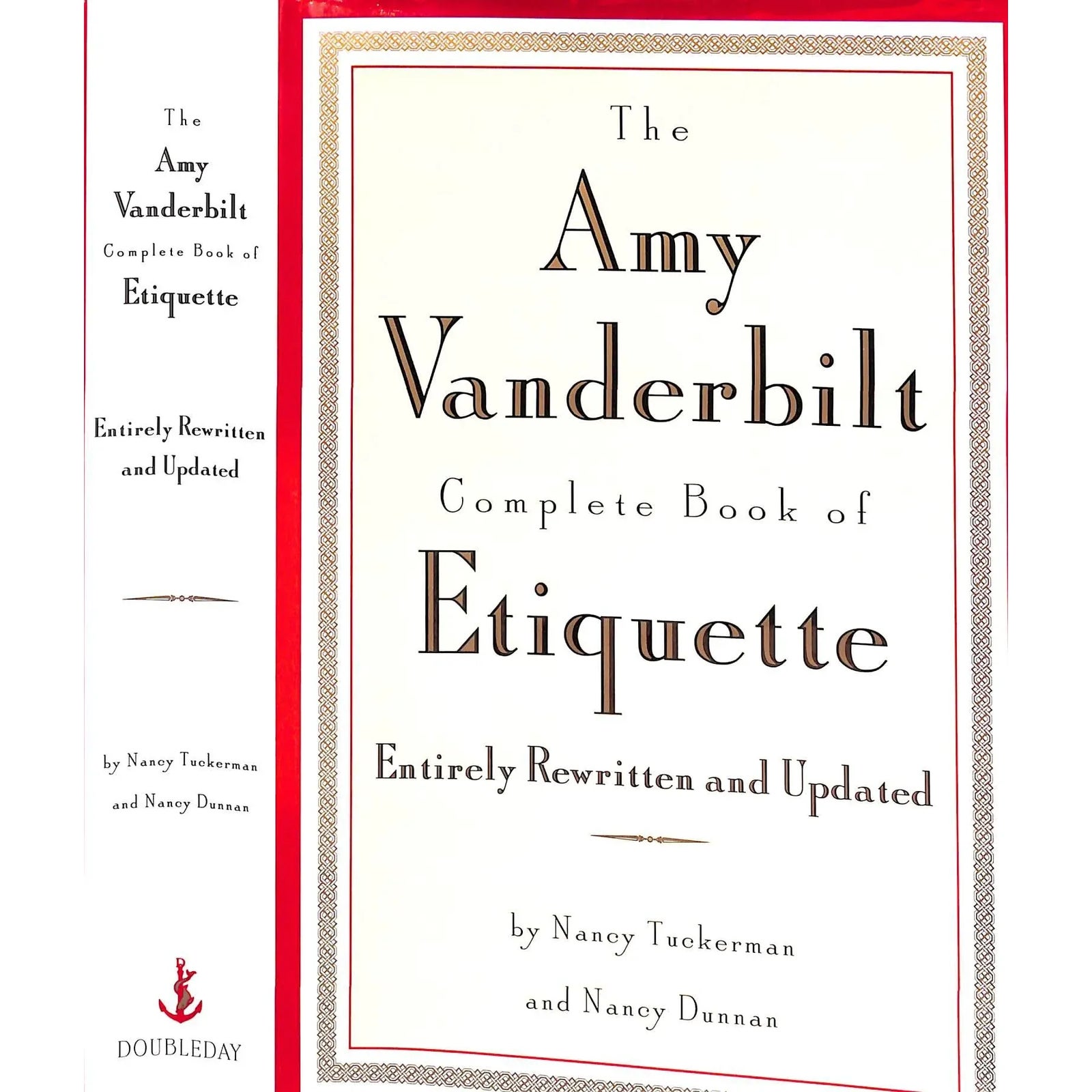 "The Amy Vanderbilt Complete Book of Etiquette" 1995 Tuckerman, Nancy ...