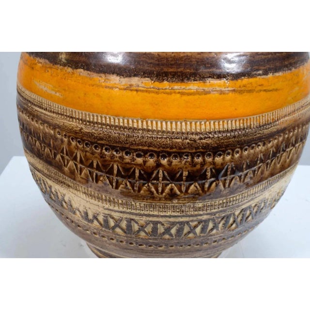 Rimini Sahara Bitossi Ceramic Pottery Vase for Raymor Mid Century ...
