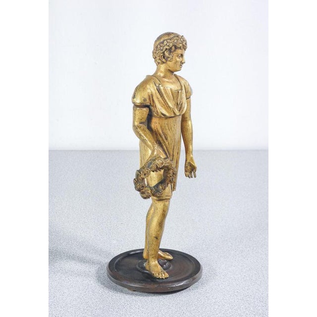 Bronze Sculpture of Young Roman Emperor, 1830 | Chairish