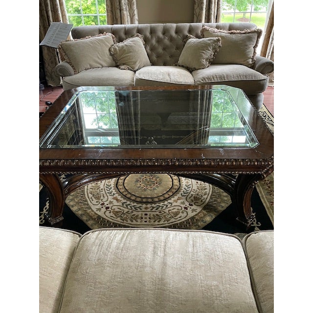 Marge Carson Coffee Table | Chairish