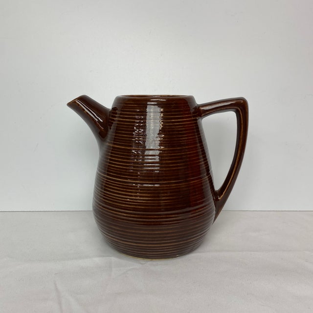 Vintage McCoy Pottery Beehive Coffee Pot | Chairish
