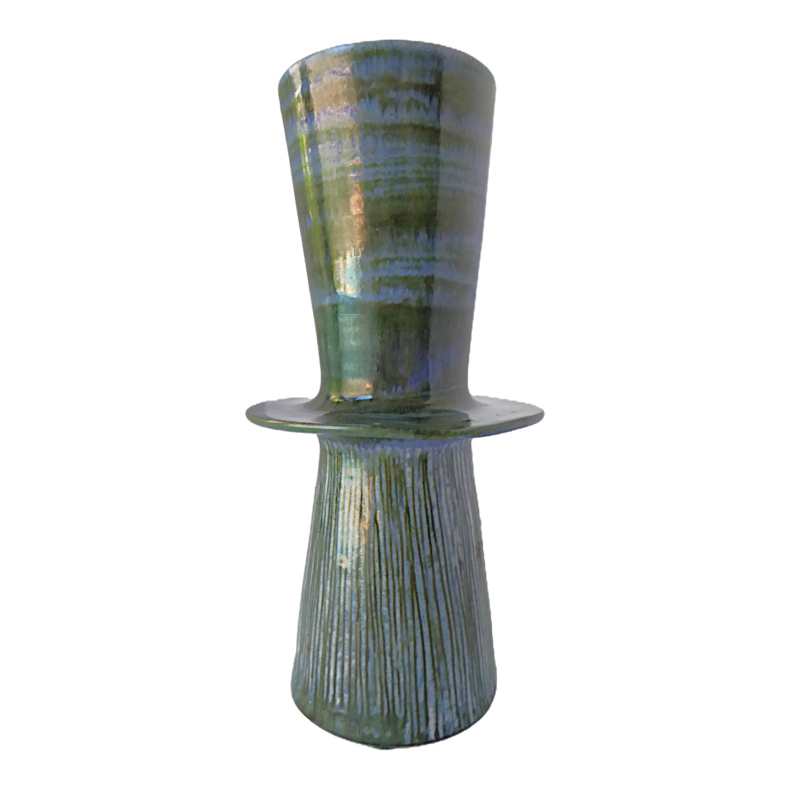 Modern Catalan Double Sided Ceramic Vase by Isabel Barba-Formosa Spain ...