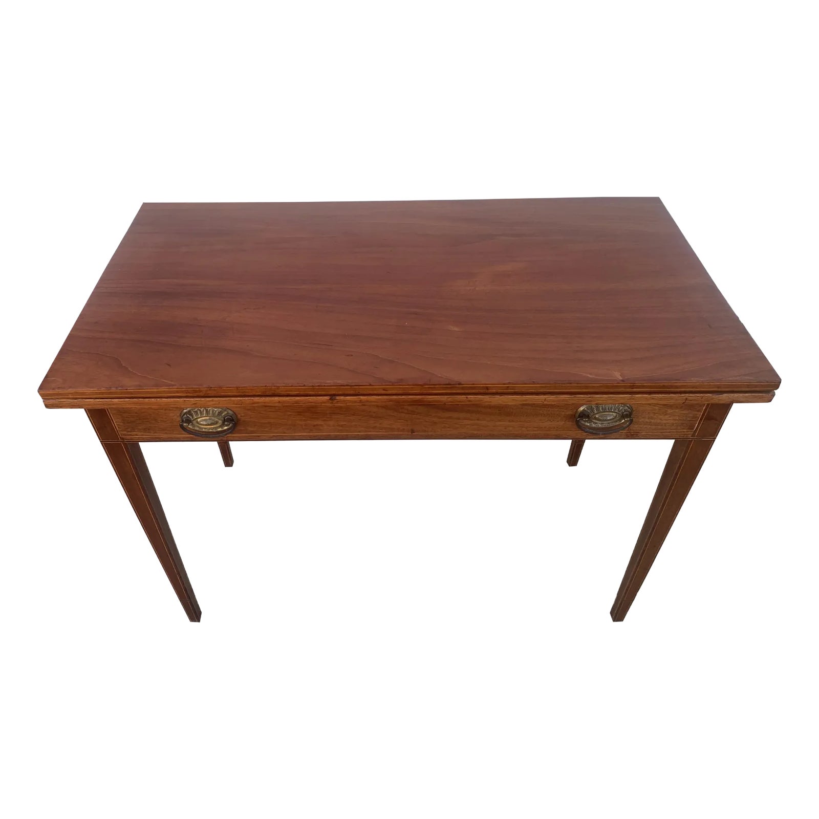 Antique Mahogany Hepplewhite Federal Convertible Game/Entry Table 18c ...