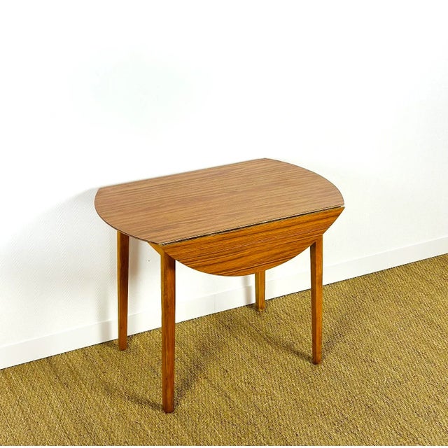 Formica Folding Side Table, 1960s | Chairish