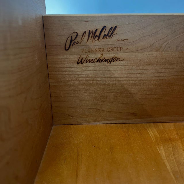 Mid Century Modern Paul McCobb Planner Group Three Drawer Dresser ...