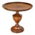 Late 20th Century Vintage Drexel Heritage Round Walnut Pedestal Accent ...
