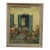 Mary H. Buckman "the Studio" Oil on Board Mid 20th Century | Chairish