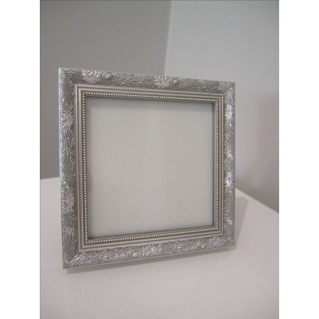 Silver Ornate Square Frame | Chairish