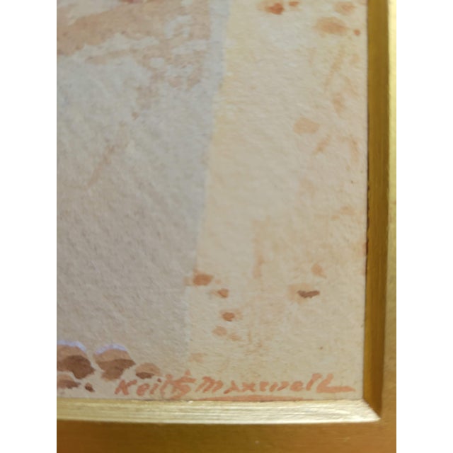 1995 "Egypt and Old Cairo" Architectural Figurative Painting by Keith ...