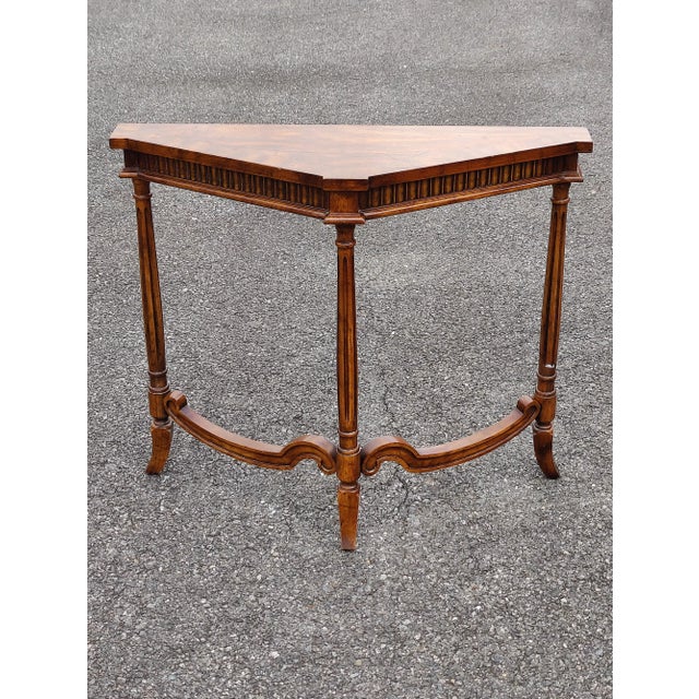 Mid 20th Century Drexel Heritage Furniture Vintage Lamp/Console Table ...