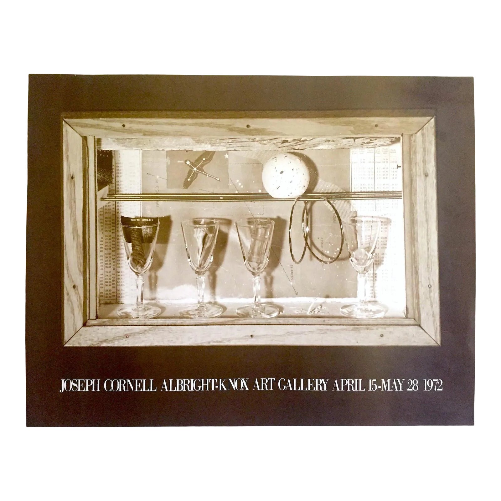Joseph Cornell Vintage 1972 Lithograph Print Albright - Knox Art ...