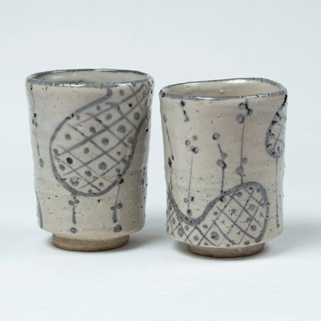 E-Garatsu Pair of Yunomi Cups | Chairish
