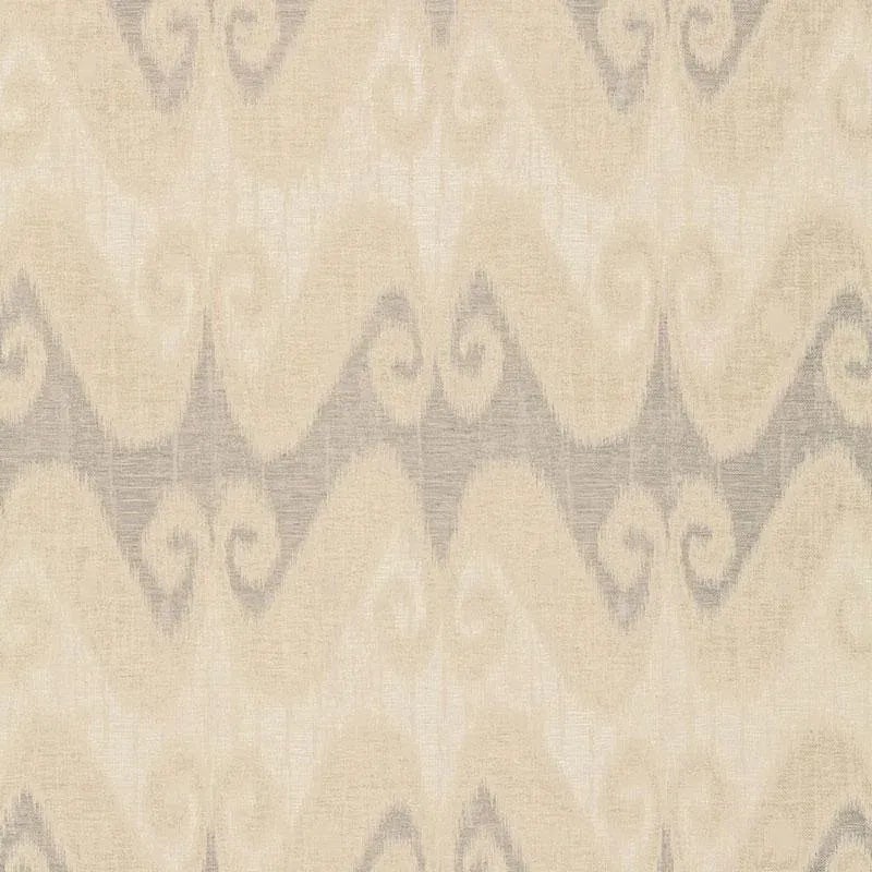 Schumacher Tali Weave Fabric in Dove | Chairish