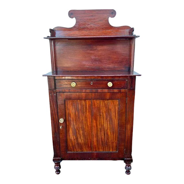 Early 20th Century Antique Victorian Style Storage Cabinet | Chairish