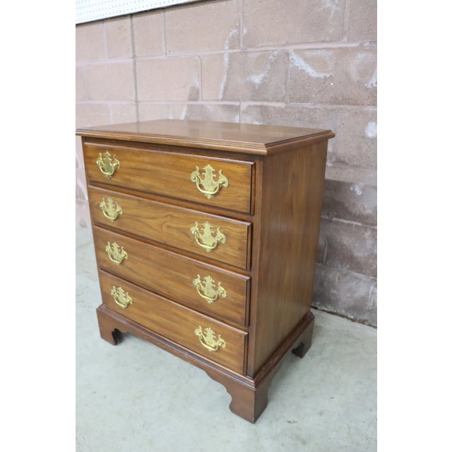 Henkel Harris Walnut Bachelor's Chest | Chairish