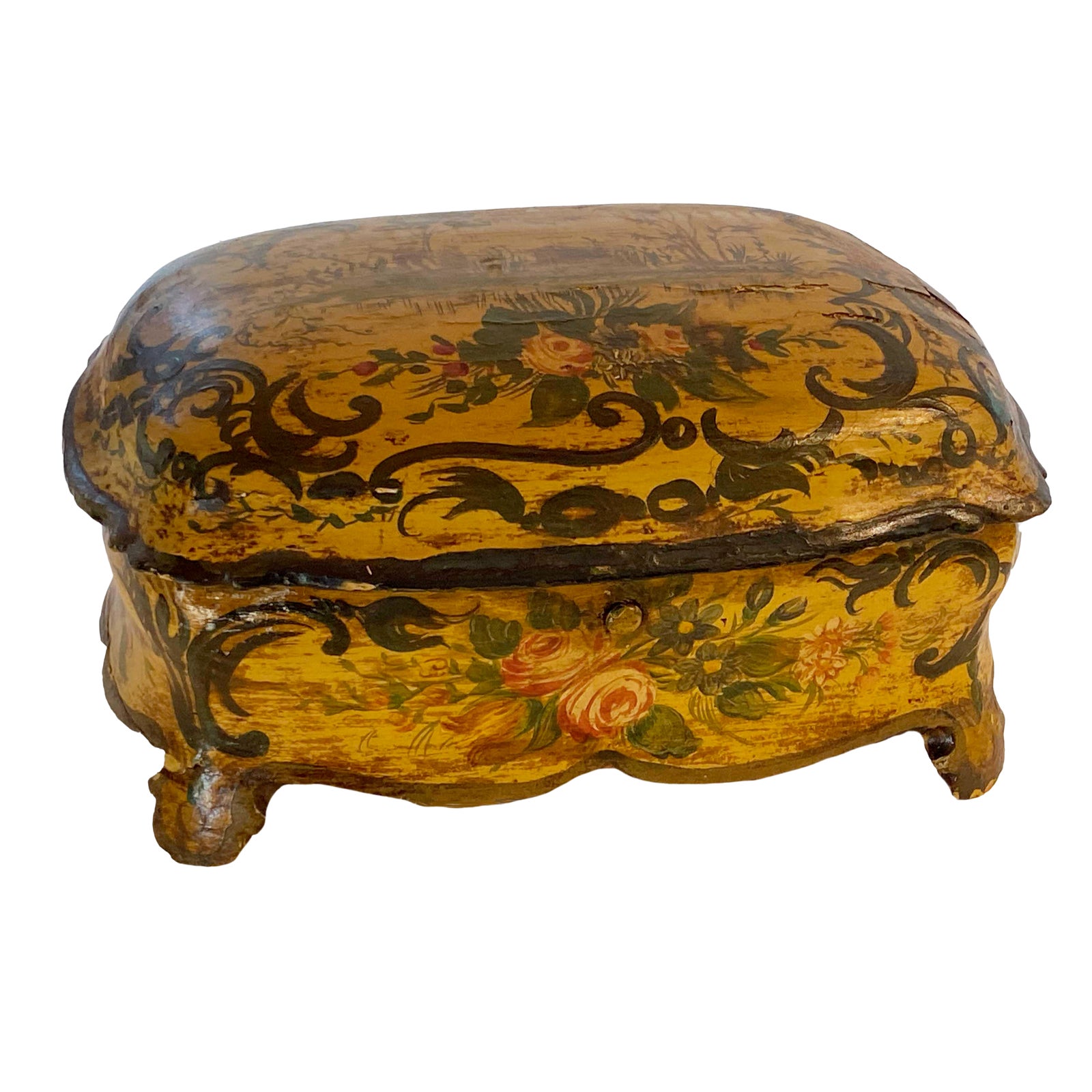 Italian Jewelry Box | Chairish