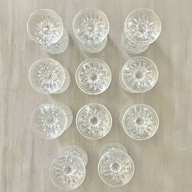 1960s Anchor Hocking Wexford Pattern Goblets Wine Glasses - Set of 11 ...