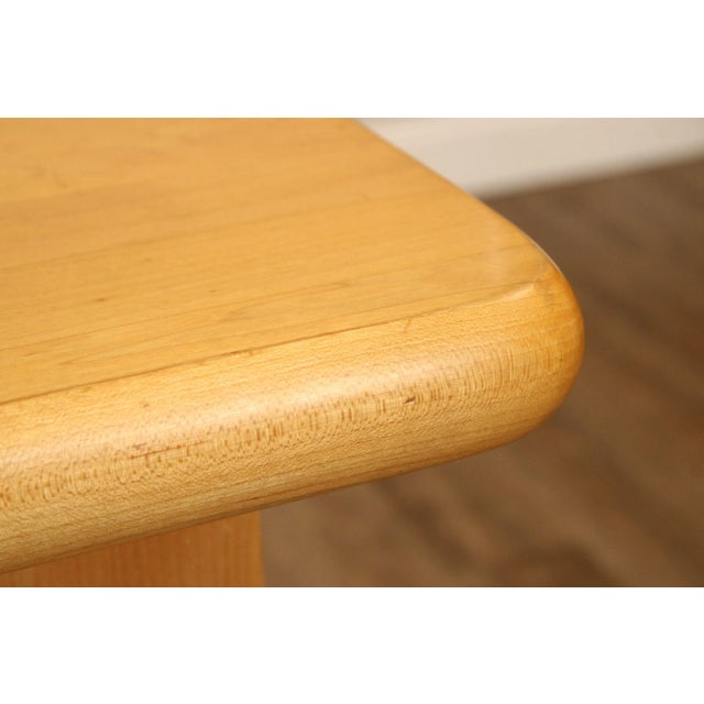 Farmhouse Style Solid Maple Dining Table | Chairish