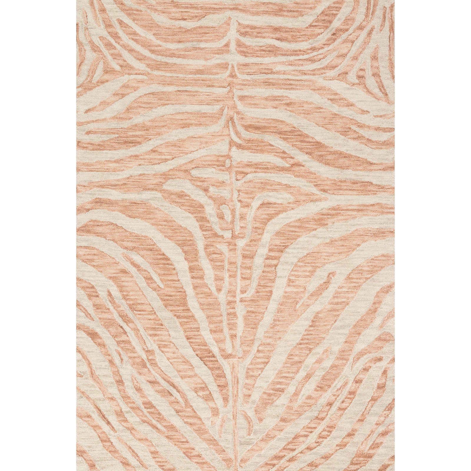 Loloi Rugs Masai Rug, Blush / Ivory - 3'6"x5'6" | Chairish