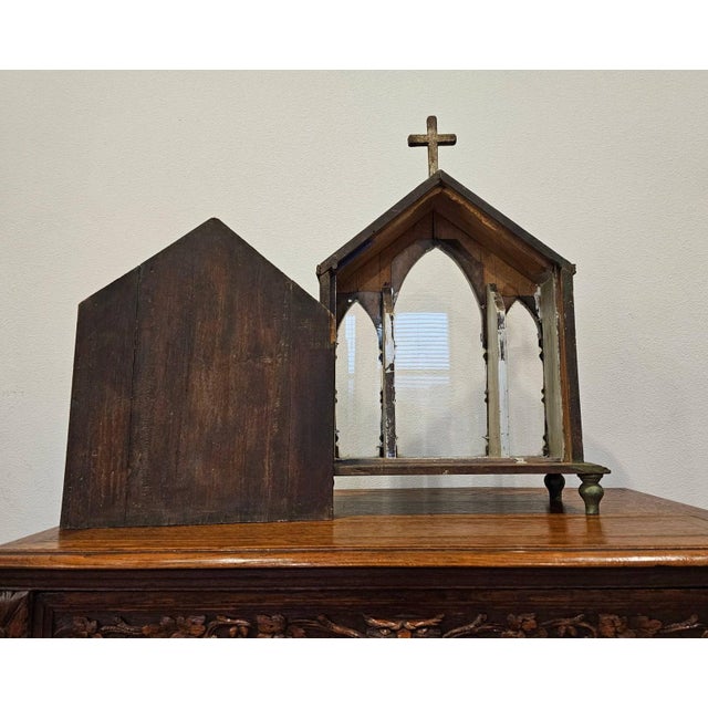 Antique Continental European Gothic Altar Shrine | Chairish