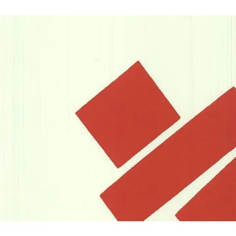 Casimir Malevic Eight Red Rectangles, 1991 | Chairish