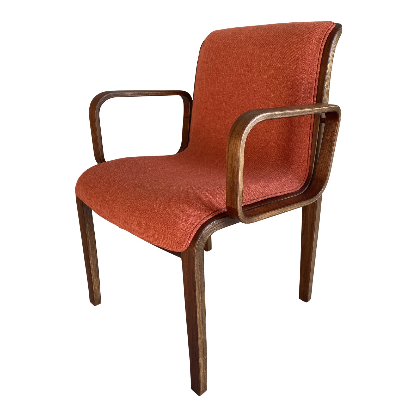 Newly Upholstered Mid Century Knoll Chair by Bill Stephens | Chairish