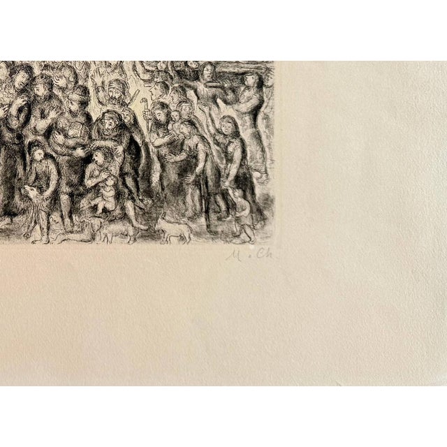 Marc Chagall, Exodus from Egypt, 1956, Etching and Watercolour | Chairish