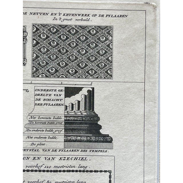 18th C. Augustin Calmet (1672-1757) Architectural Rendering, Solomon's ...