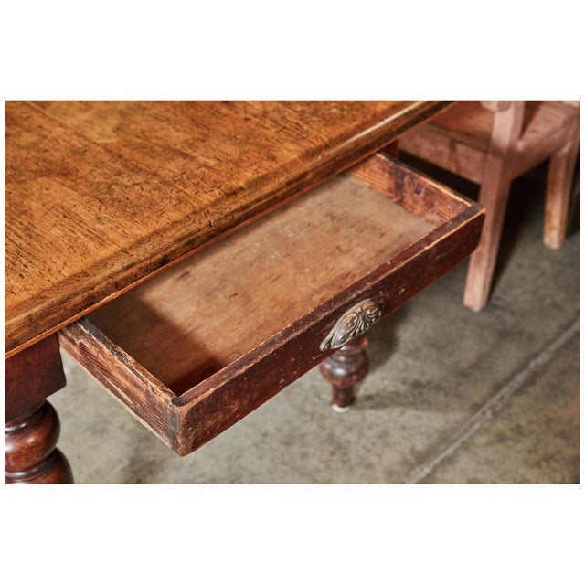 English Dining Table/Scrub Table | Chairish