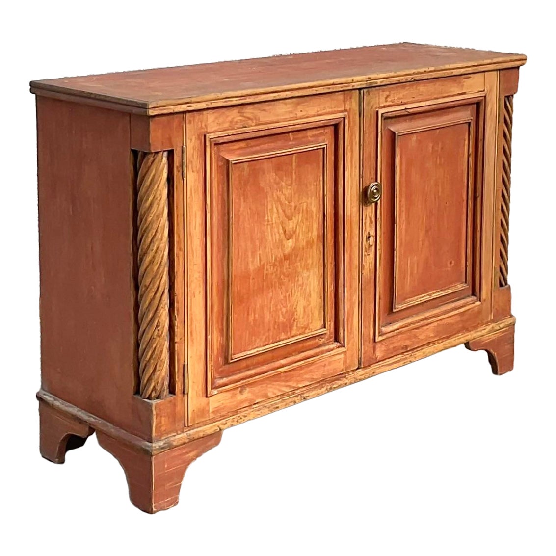 Early 20th Century Boho Primitive Sideboard | Chairish