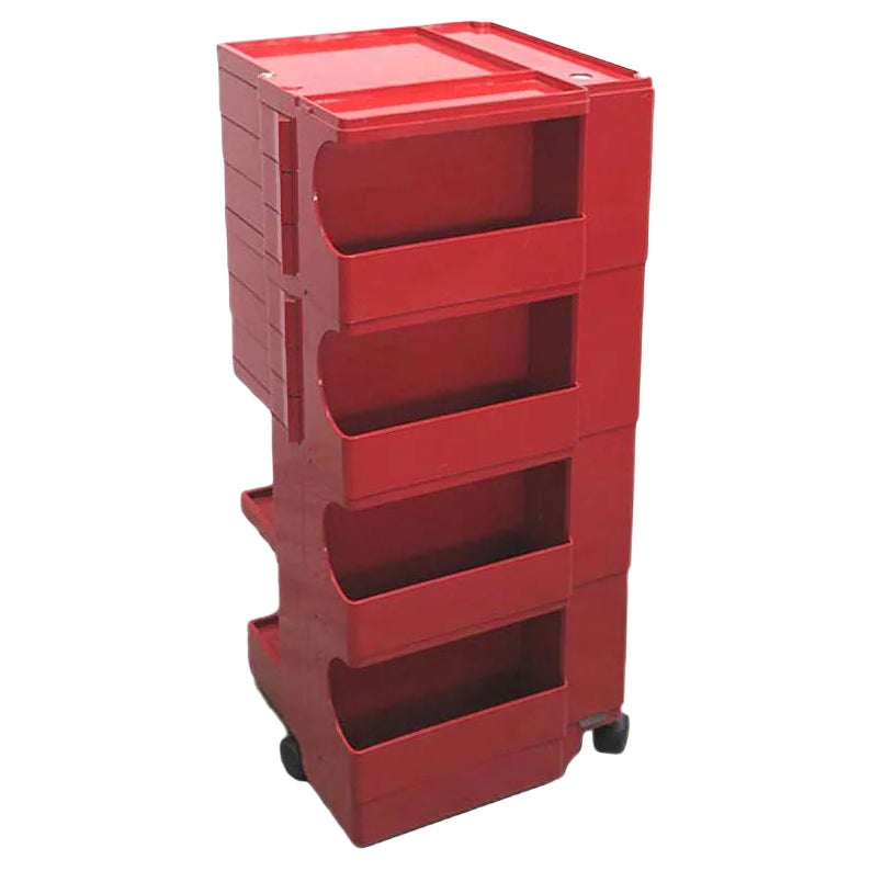 Vintage Large Boby Trolley by Joe Colombo for Bieffeplast, 1969 | Chairish