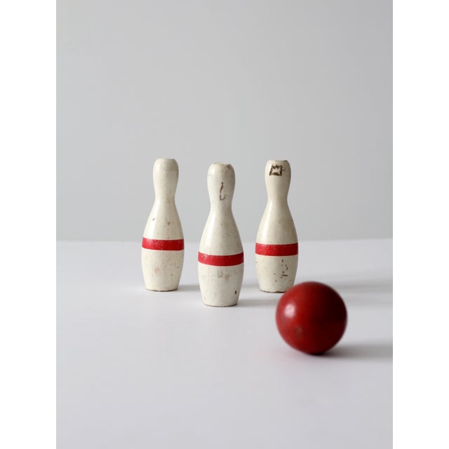 4-Piece Table Top Bowling Game | Chairish