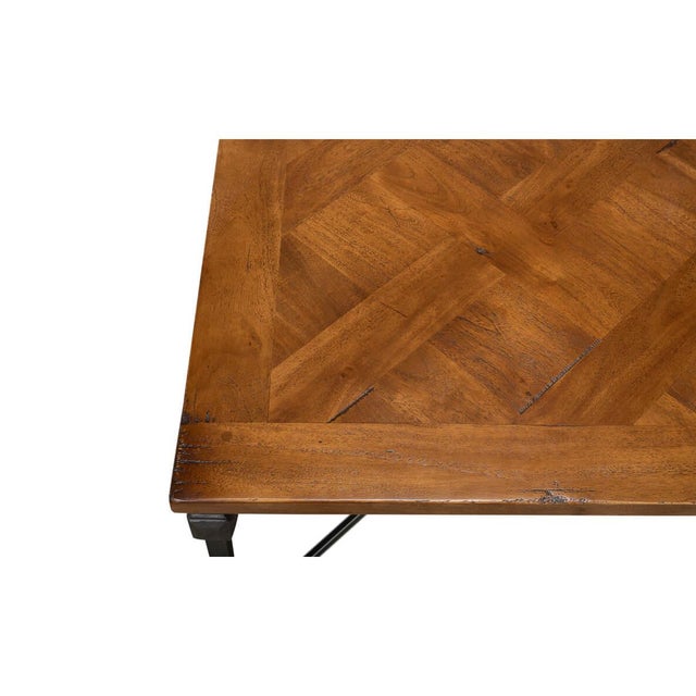 Heritage Parquet Coffee Table | Chairish