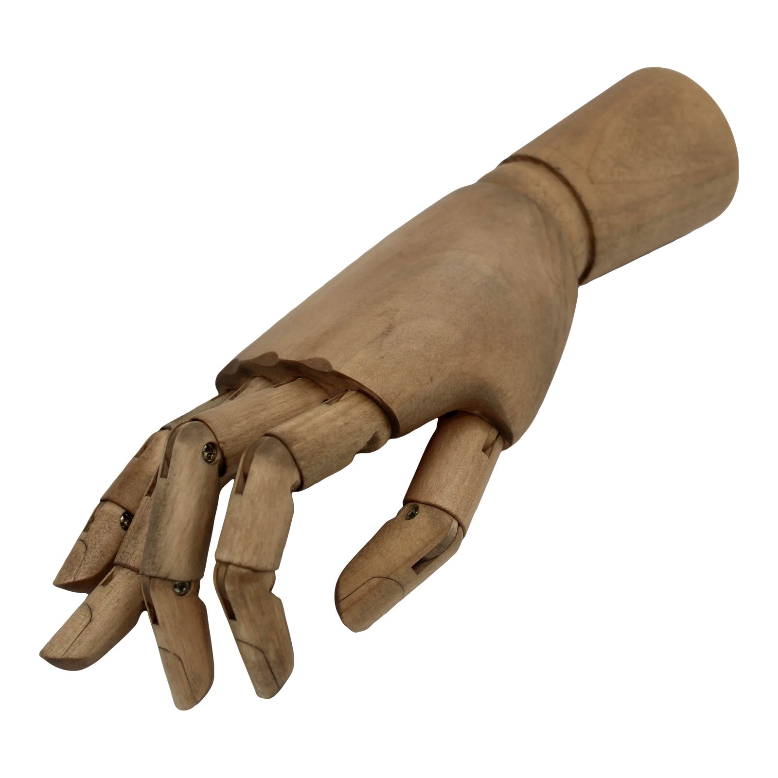 Large 1930s Vintage French Articulated Wooden Hand | Chairish